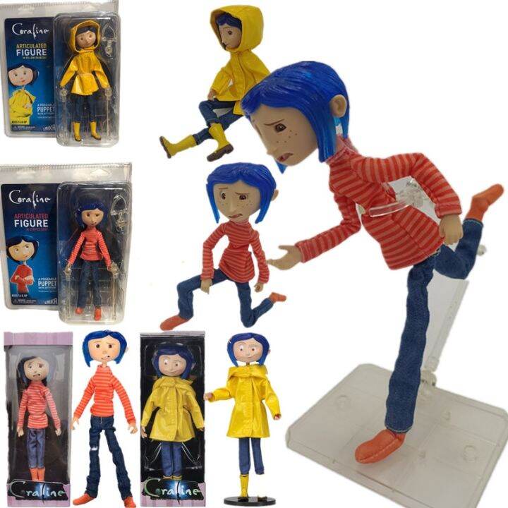 [Toy City] 7นิ้ว Coraline The Secret Door Y La Puerta Secreta เสื้อกัน ...