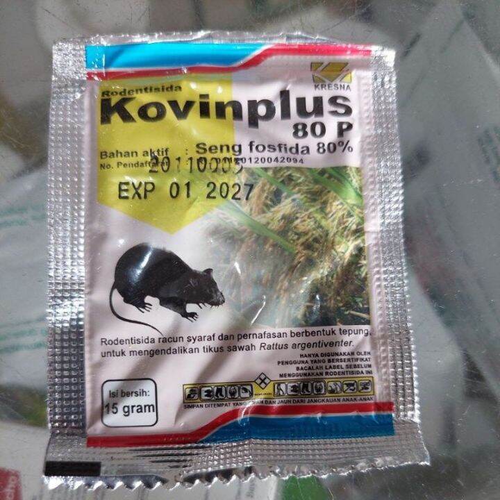Rodentisida Kovinplus 80 P | Lazada Indonesia