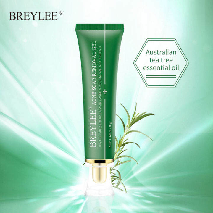 BREYLEE Acne Pimple Scar Removal Stretch Marks Pigmentation Acne Treatment Essence Fades Dark ...