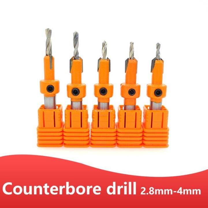 Mata bor Pembuat drat baut kayu Counter sink mata bor countersink ...