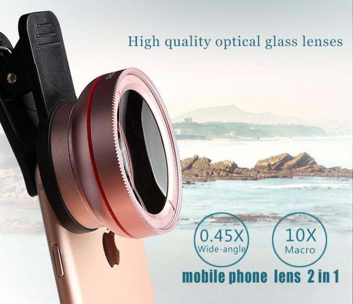 0.45x 37mm Super Wide Angle Macro Lens for Mobile Phone and Camera | Lazada PH