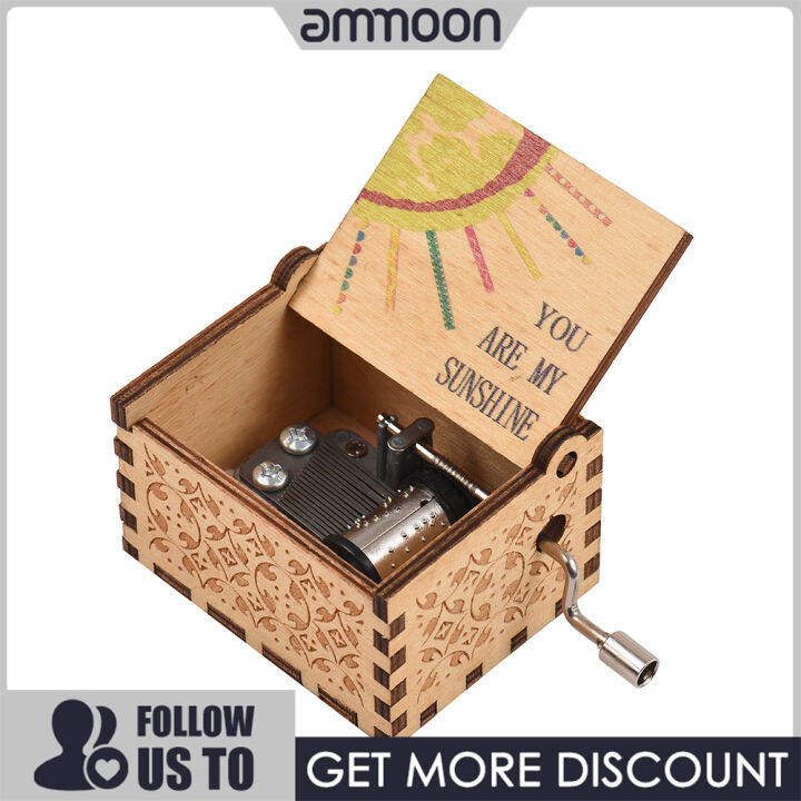 [ammoon]music box gift set music box gift for gf Christmas music ...
