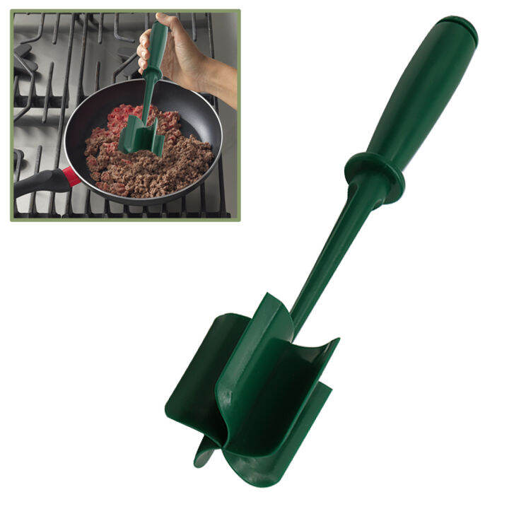 Meat Chopper, Heat Resistant Meat Masher & Smasher for Hamburger Meat ...