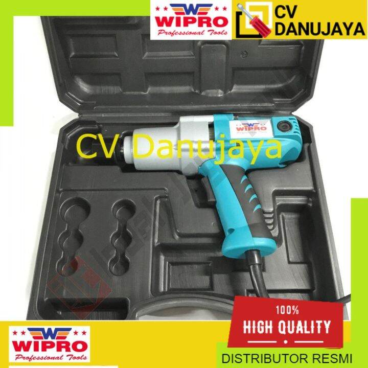 WIPRO EW-616 Electric Impact Wrench 1/2 Inch Mesin Buka Baut Angin Air ...