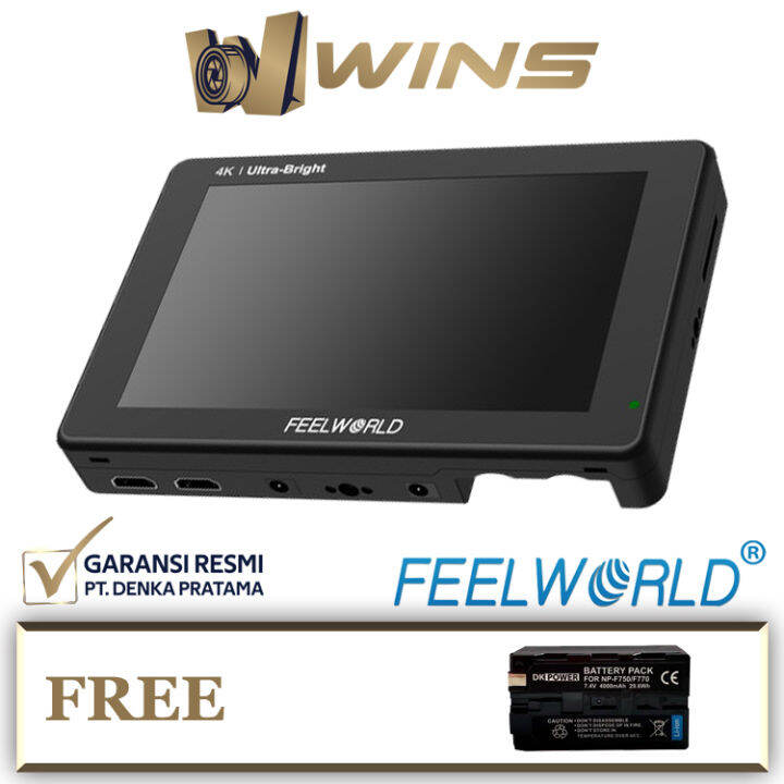 FeelWorld LUT7 LUT 7 Inch Touchscreen Monitor 3D LUT 4K HDMI GARANSI ...