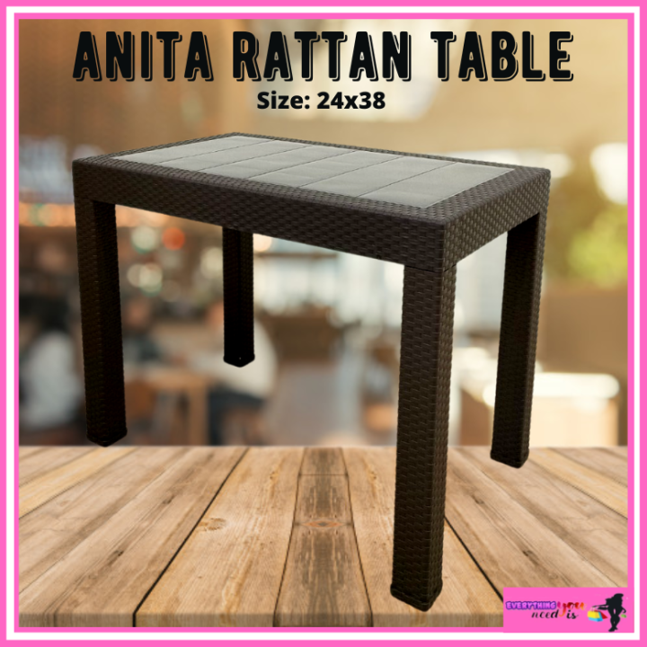 ANITA RATTAN TABLE 24X38 | Lazada PH