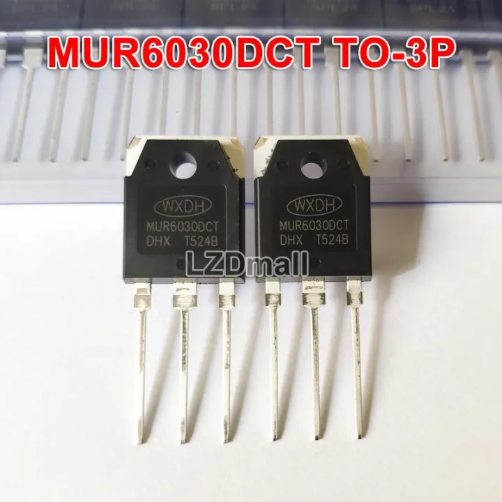 2Pcs MUR6030DCT TO-3P MUR6030 MUR6030DCS MUR6030PT MUR6030WT TO3P 60A ...