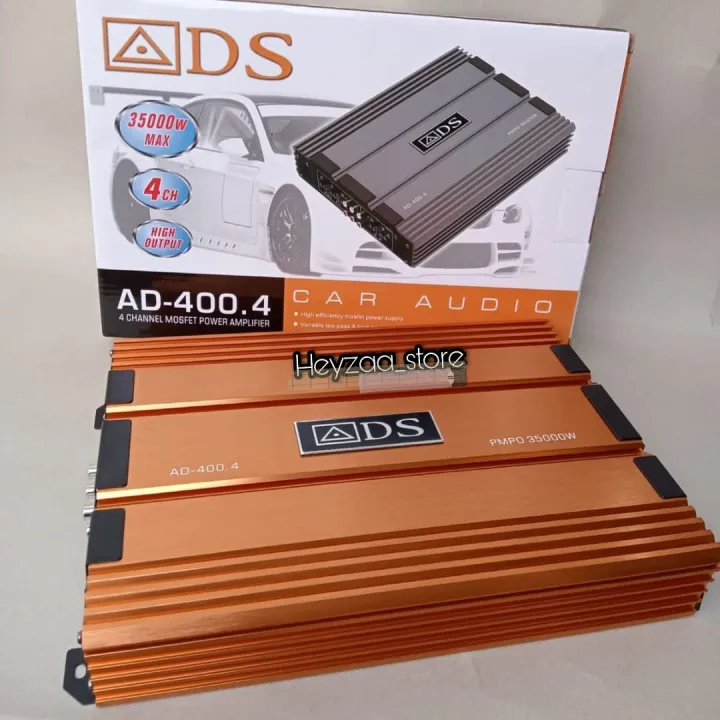 Power Amplifier ADS 4 Channel 3500W ADS AD-400.4 | Lazada Indonesia