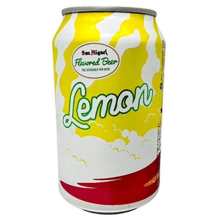 San Miguel Lemon Flavored Beer (330mL) | Lazada PH