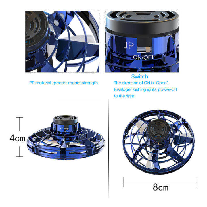 FLYNOVA Flying Spinner Boomerang Magic Mini UFO Flyorb Fidget Toys Original Product | Lazada.co.th