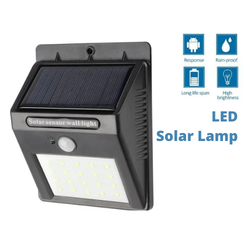 JFS Solar Lights Outdoor 20/30/100 LED with Lights Reflector and 3 ...