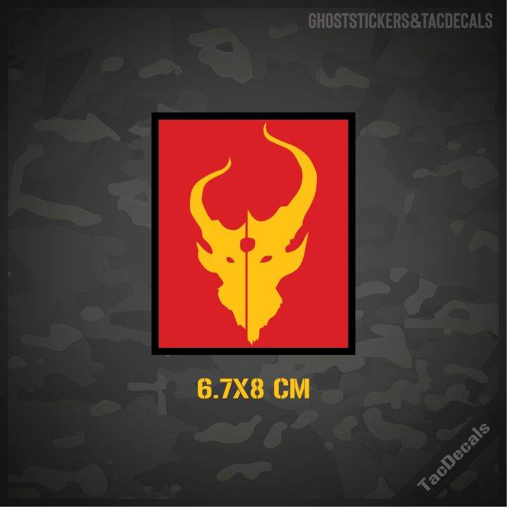 สติกเกอร์DEVGRU Demon Hunter US Navy Seal สติกเกอร์Tactical แต่งรถยนต์ มอเตอร์ไซค์ กล่องปืน ...