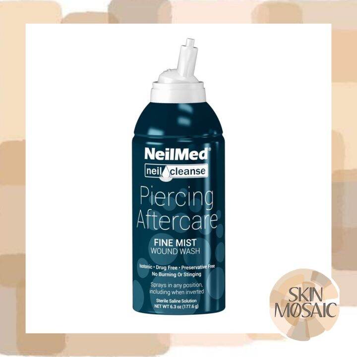 Factory direct sales NeilMed Piercing Aftercare Fine Mist - Sodium ...