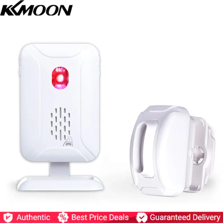 Wireless PIR Motion Sensor Doorbell Remote Motion Detect Alarm Welcome ...