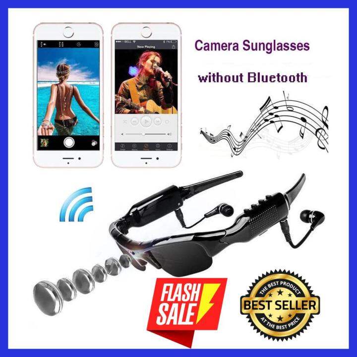 Spy Camera Eye Wear Sunglasses Outdoor Eyeglasses Video Recorder with ...