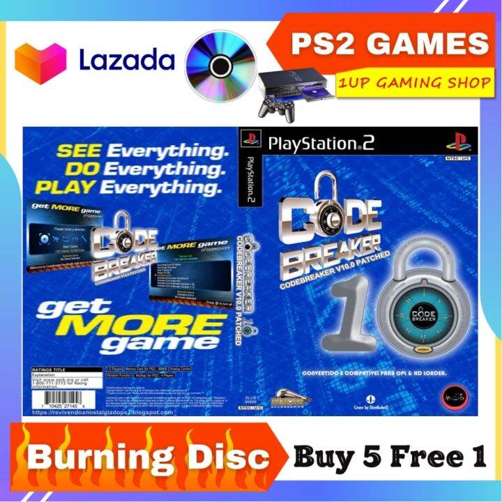Kaset DVD Game PS2 Cheat CodeBreaker v10 | Lazada Indonesia