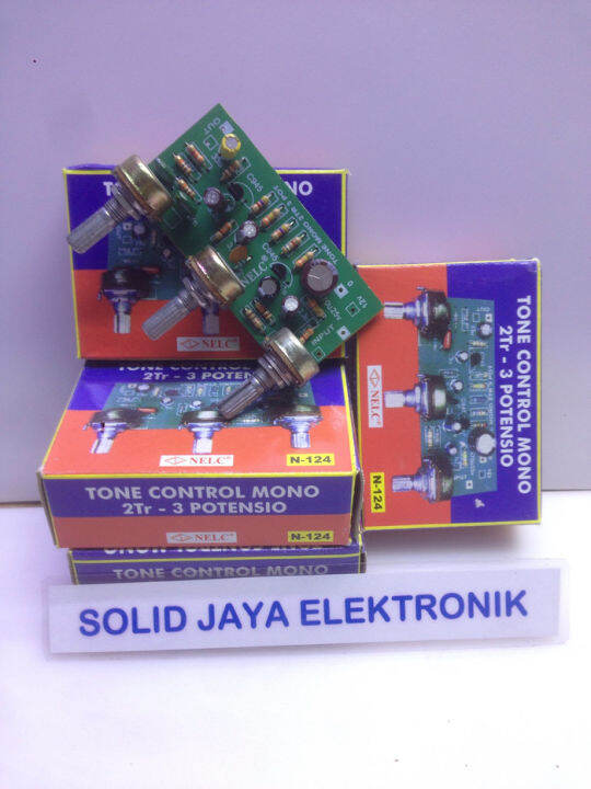KIT TONE CONTROL MONO 3 POTENSIO - KIT RANGKAIAN TONE KONTROL MONO 3 ...