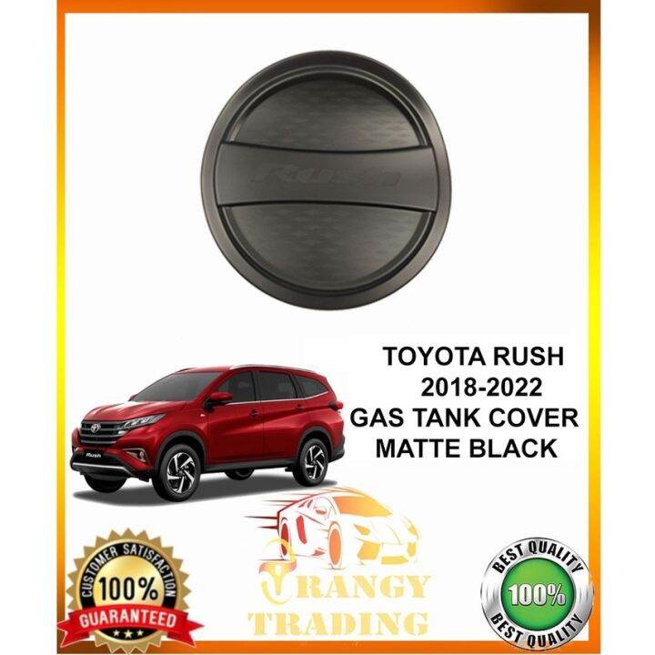 Toyota Rush 2018 to 2023 Gas tank cover matte black 2019 2020 2021 2022 ...