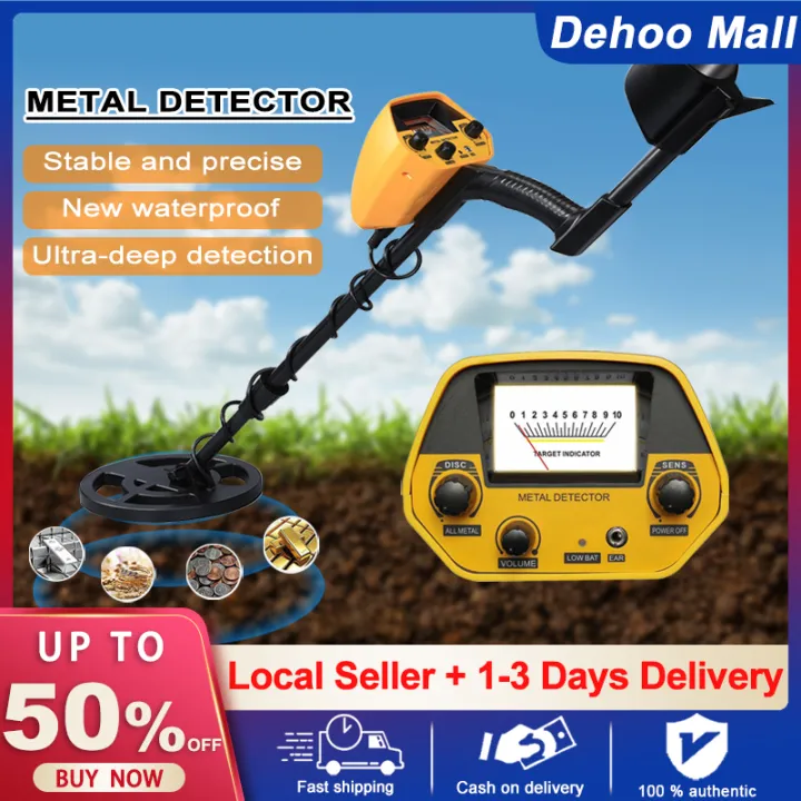 Metal Detector Handheld Portable Outdoor Treasure Hunt Metal Detector ...
