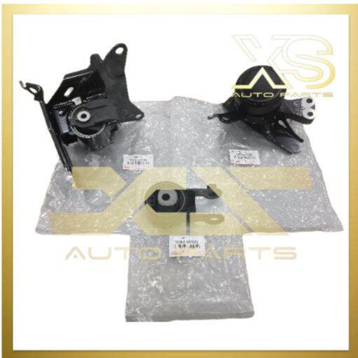 100% TOYOTA ORIGINAL TOYOTA VIOS NCP93 MANUAL ENGINE MOUNTING SET MT ...