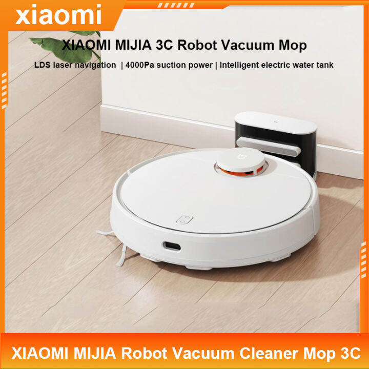 XIAOMI MIJIA Robot Vacuum cleaner Mop 3C Sweeping Mopping Home Cleaner ...