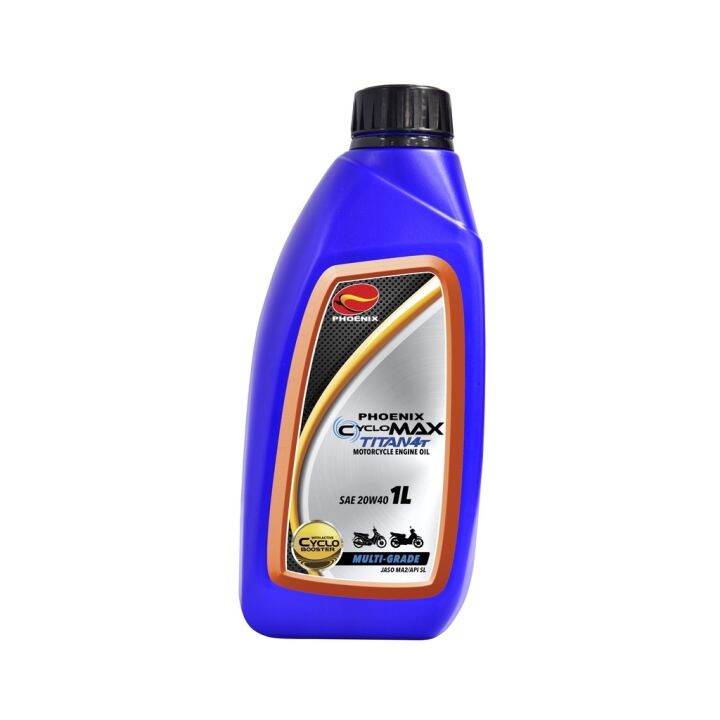 Motorcycle Oil - Phoenix Cyclomax Titan 4T 1L | Lazada PH