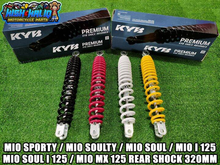 KYB MIO SPORTY / MIO SOULTY / MIO i 125 / MIO SOUL 125 / MIO MX 125 REAR SHOCK ABSORBER 320MM ...