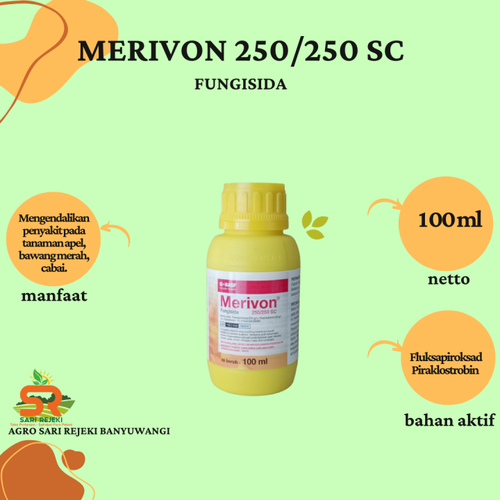 FUNGISIDA MERIVON 250/250SC 100ML | Lazada Indonesia