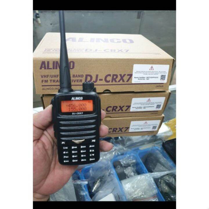 Alinco DJ-CRX7 HT Dual Band Garansi Resmi | Lazada Indonesia