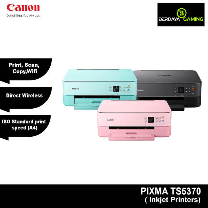 CANON PIXMA TS5370 COMPACT WIRELESS PHOTO ALL IN ONE PRINTER | Lazada
