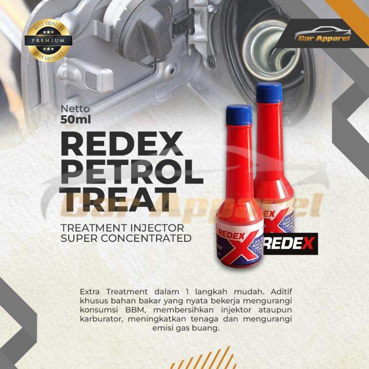 Petrol Treatment Redex Aditif Injector Cleaner Bensin 50ml | Lazada Indonesia