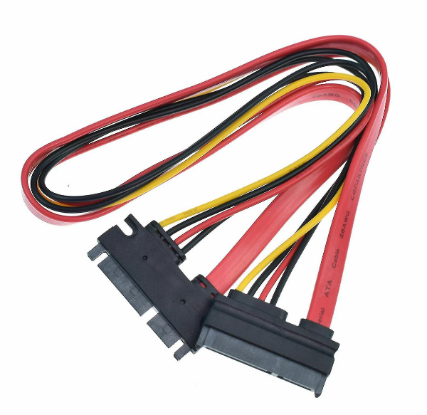 Hard Dirve Sata Cable 45cm SAta 7+15 with Power Data Cable. | Lazada PH