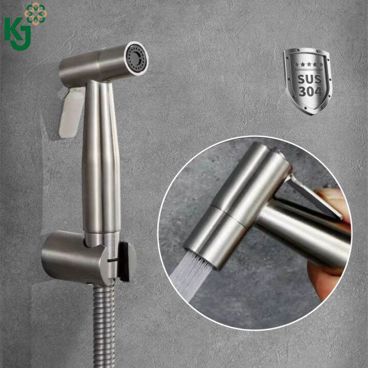 KJ bidet spray toilet set 304 Stainless steel toilet bowl heavy duty ...
