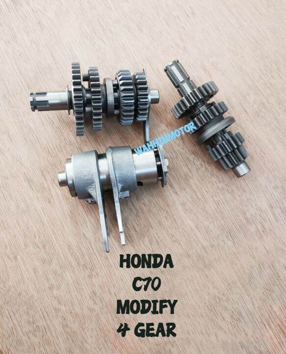 HONDA C70 GBO GBOJ GBO-J MODIFY MODI 4 GEAR GEAR BOX SET | Lazada