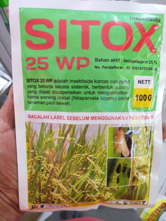 INSEKTISIDA SITOX 25WP 100 GRAM | Lazada Indonesia