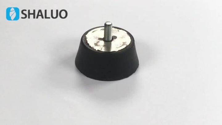 M12 Generator Conical Shock Pad โช้คอัพ Shock Foot Pad ยาง Damping Pad ...