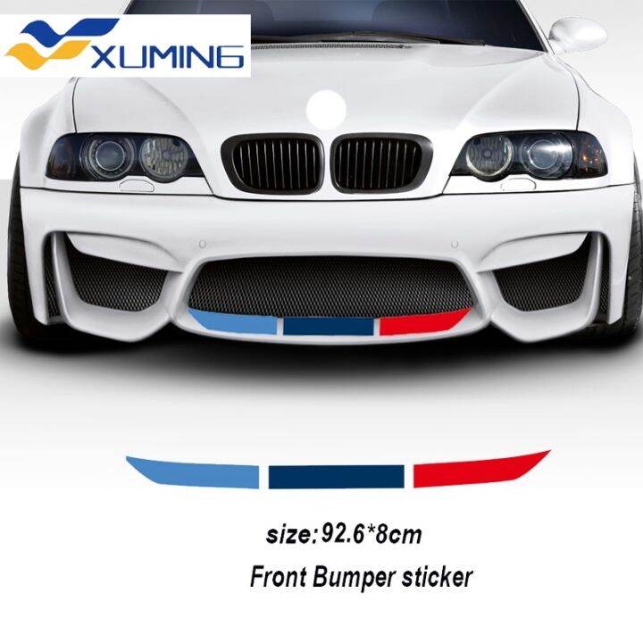《READY STOCK》M Power Performance Car Front Bumper Sticker For B MW E36 E39 E46 E60 E61 E64 E70 ...