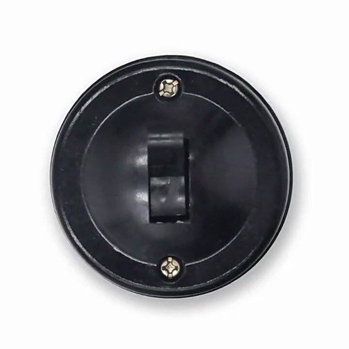 Retro Single-control Switch Old-fashioned Round Surface Mounted Wall ...