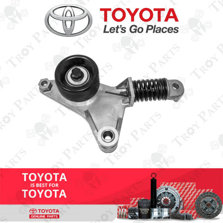 Original Toyota Fan Belt Tensioner 16620-0H021 for Toyota Estima ACR50 Vellfire Alphard ANH20 2. ...