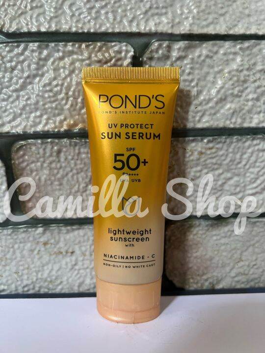 Ponds UV Protect Sun Screen Serum SPF 50 - 30g | Lazada Indonesia