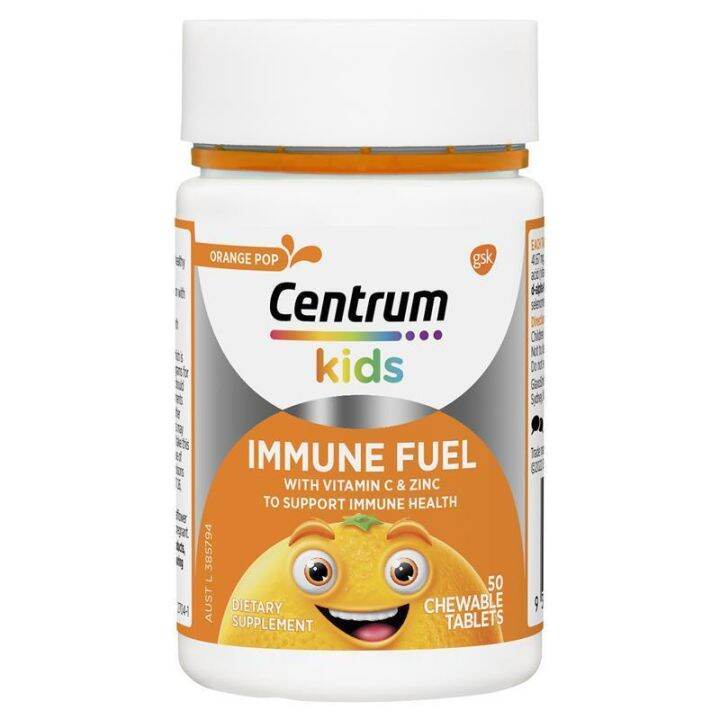 Centrum Kids Immune Fuel 50 Chewable Tablets Exp : MAY 2024 | Lazada PH
