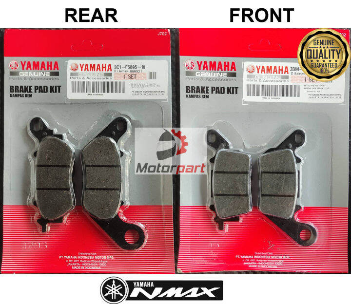 NMAX BRAKE PAD FRONT AND REAR FOR V1 V2 | Lazada PH