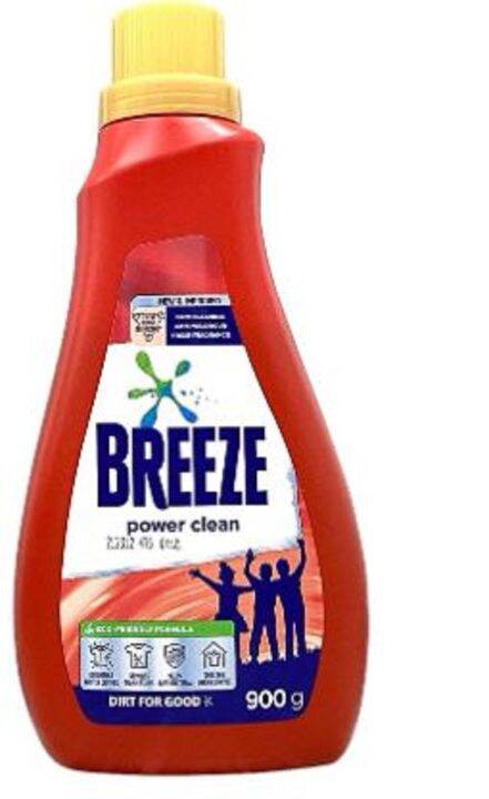 Breeze Power Clean Detergent Liquid 900GM | Lazada