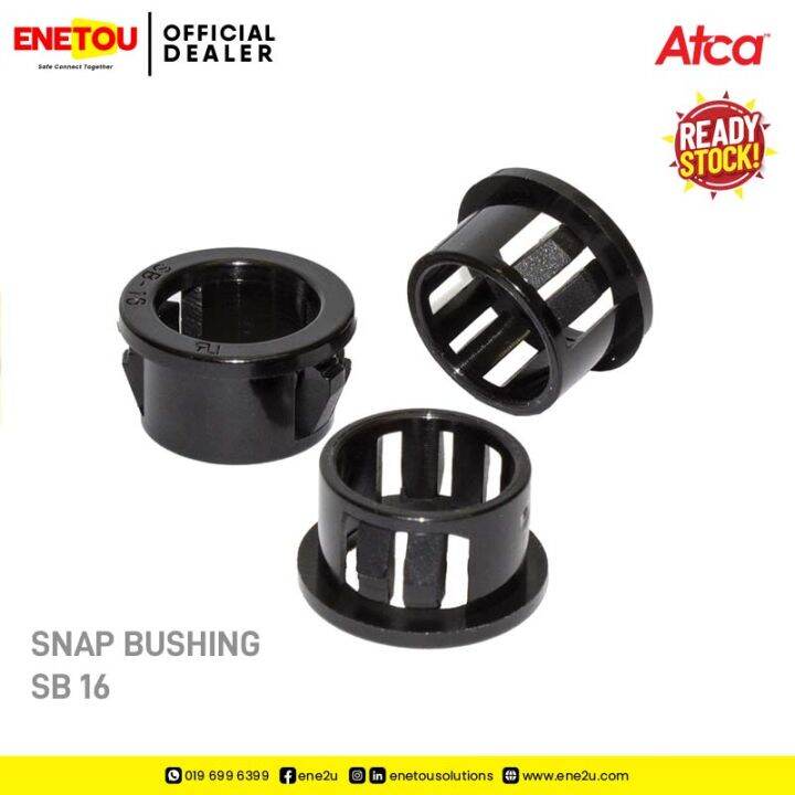 [ 1 PACK] ATCA SB-16 SNAP BUSHING 18.6MM (CABLE PROTECTION) WITH ROHS ...