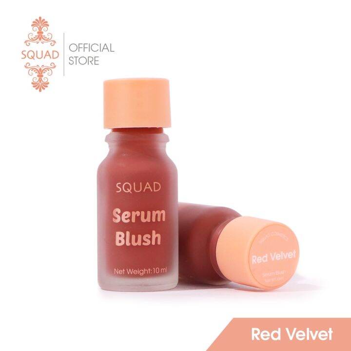 Squad Cosmetics Serum Blush in Red Velvet | Lazada PH