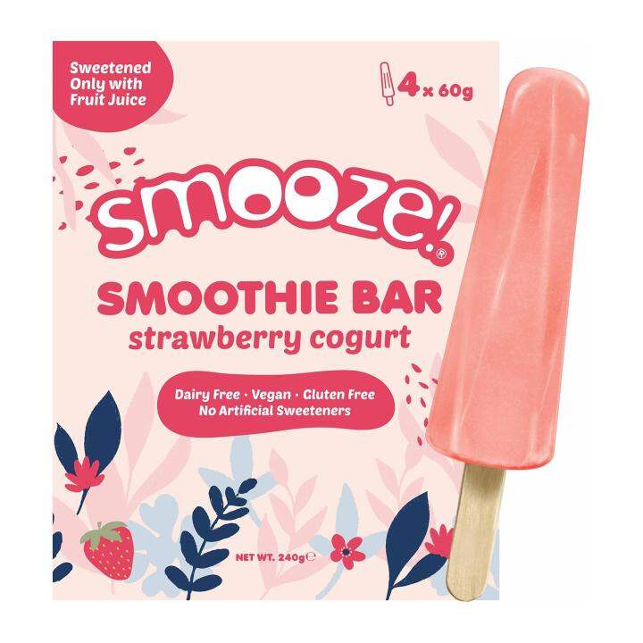 Smooze Smoothie Bar Strawberry Cogurt (Coconut Yogurt) - Ice Cream ...