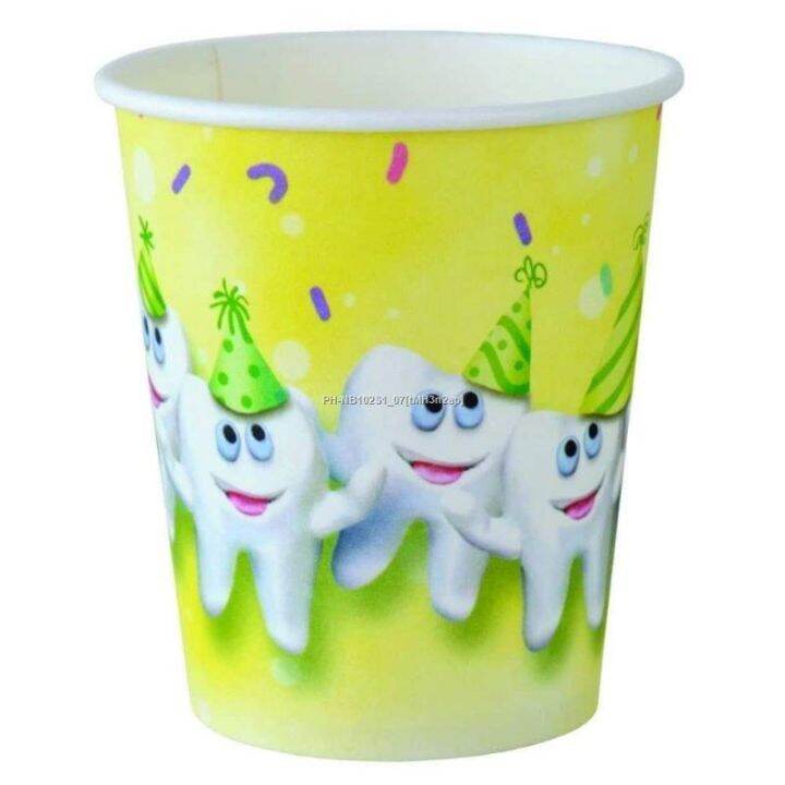 tooth designed paper cups for dental use | Lazada PH