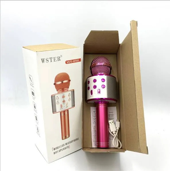 ไมโครโฟน ลำโพง ws858 ของแท้ มีสินค้าพร้อมจัดส่ง!! | Lazada.co.th