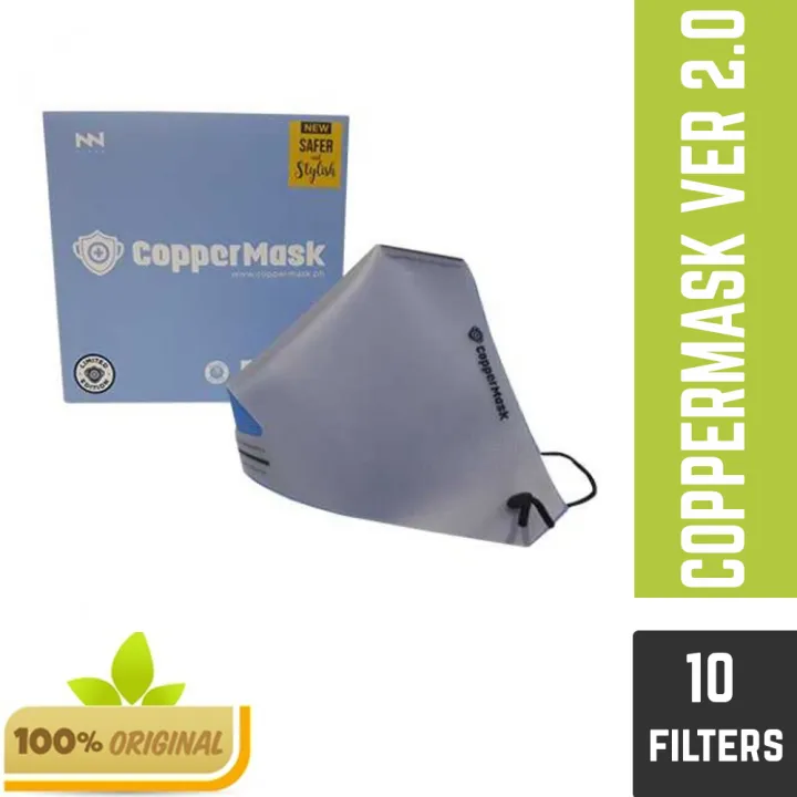 New Enclosed Copper Mask Sky Blue - Multifunction Copper Mask ...