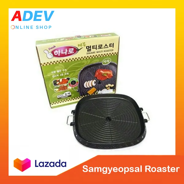 Multifunctional Square Multi Roaster Top Grill Pan Korean Hanaro Non ...